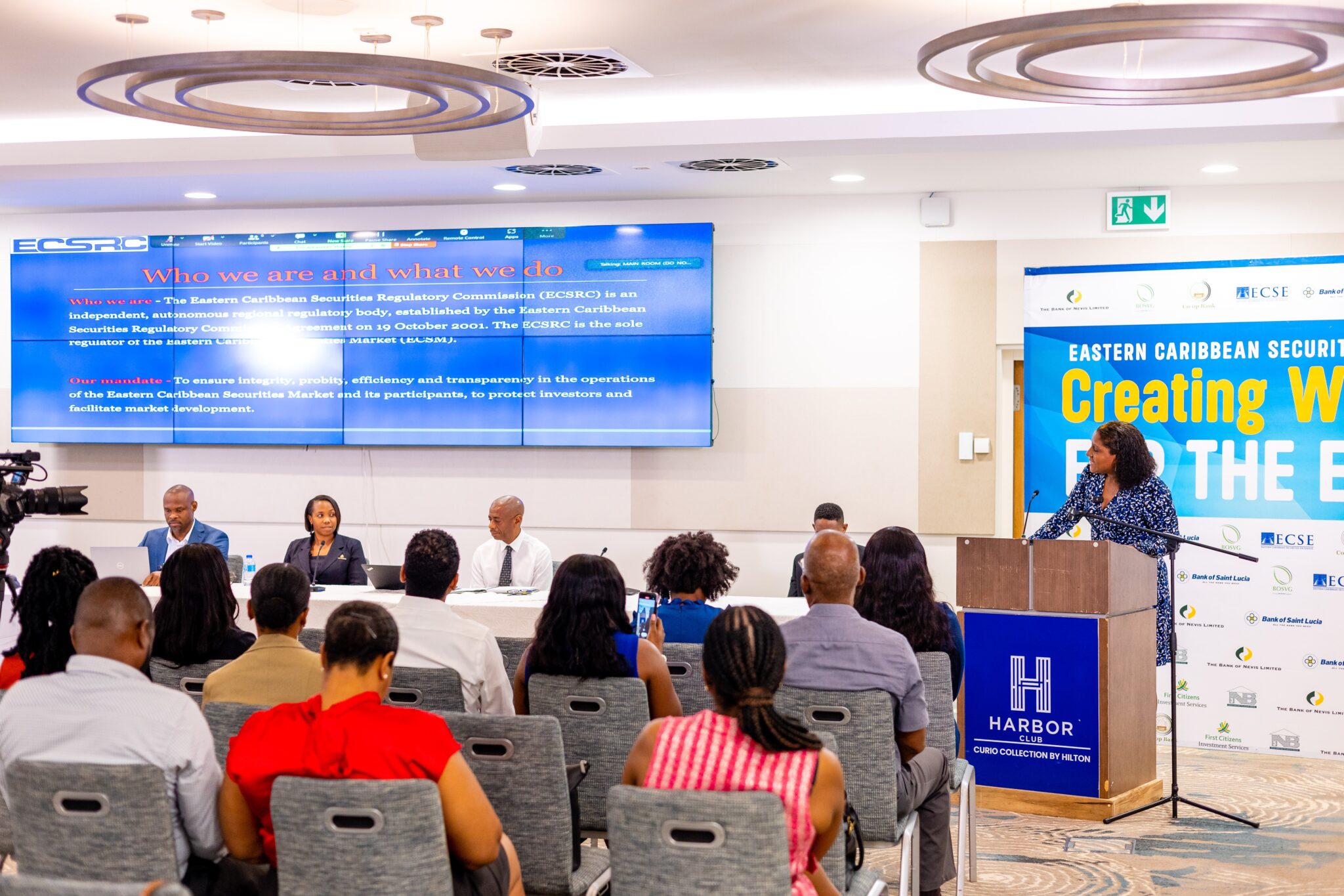 Panel Discussions on Creating Wealth in the ECCU – ECSE